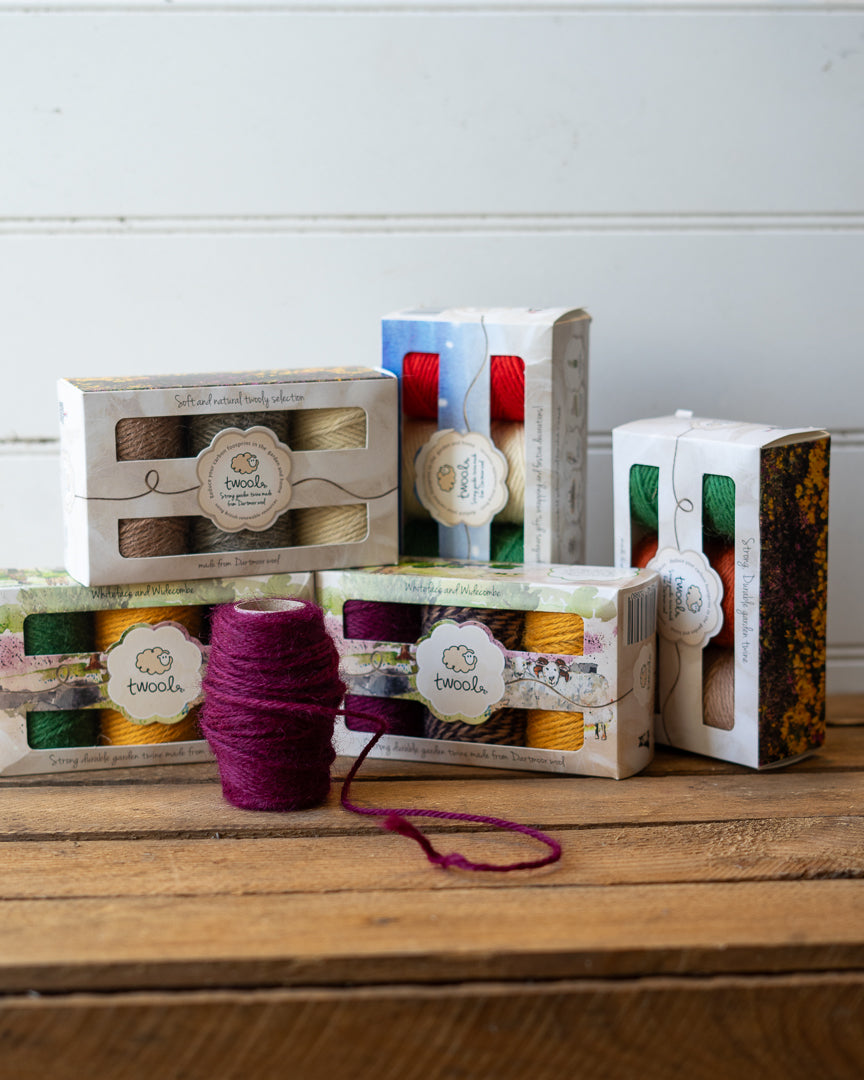 Twool - sustainable wool twine SETS – Stem and Green Flower Farm Ltd